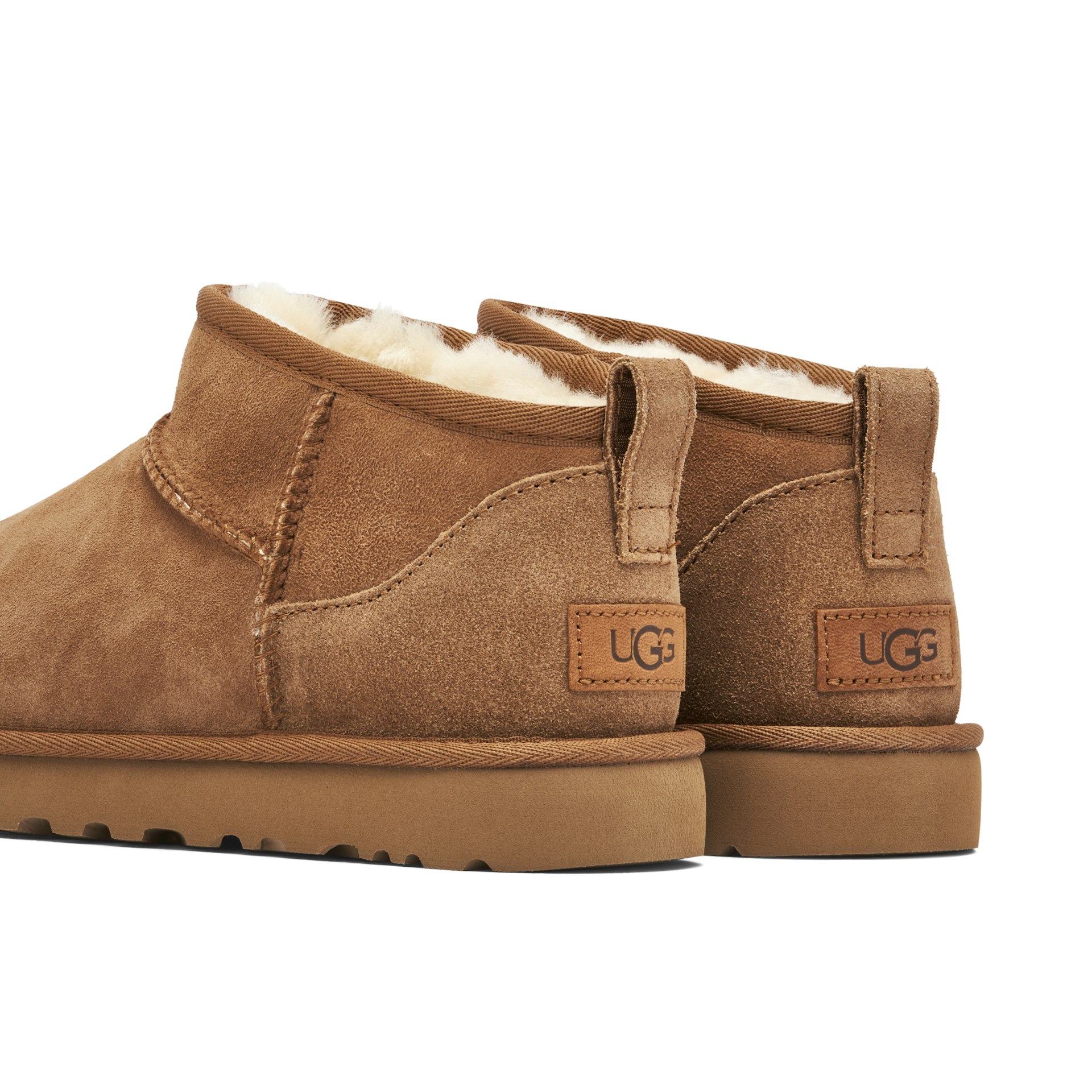 UGG Classic Ultra Mini Boot Chestnut Womens | 1116109-CHE | Laced