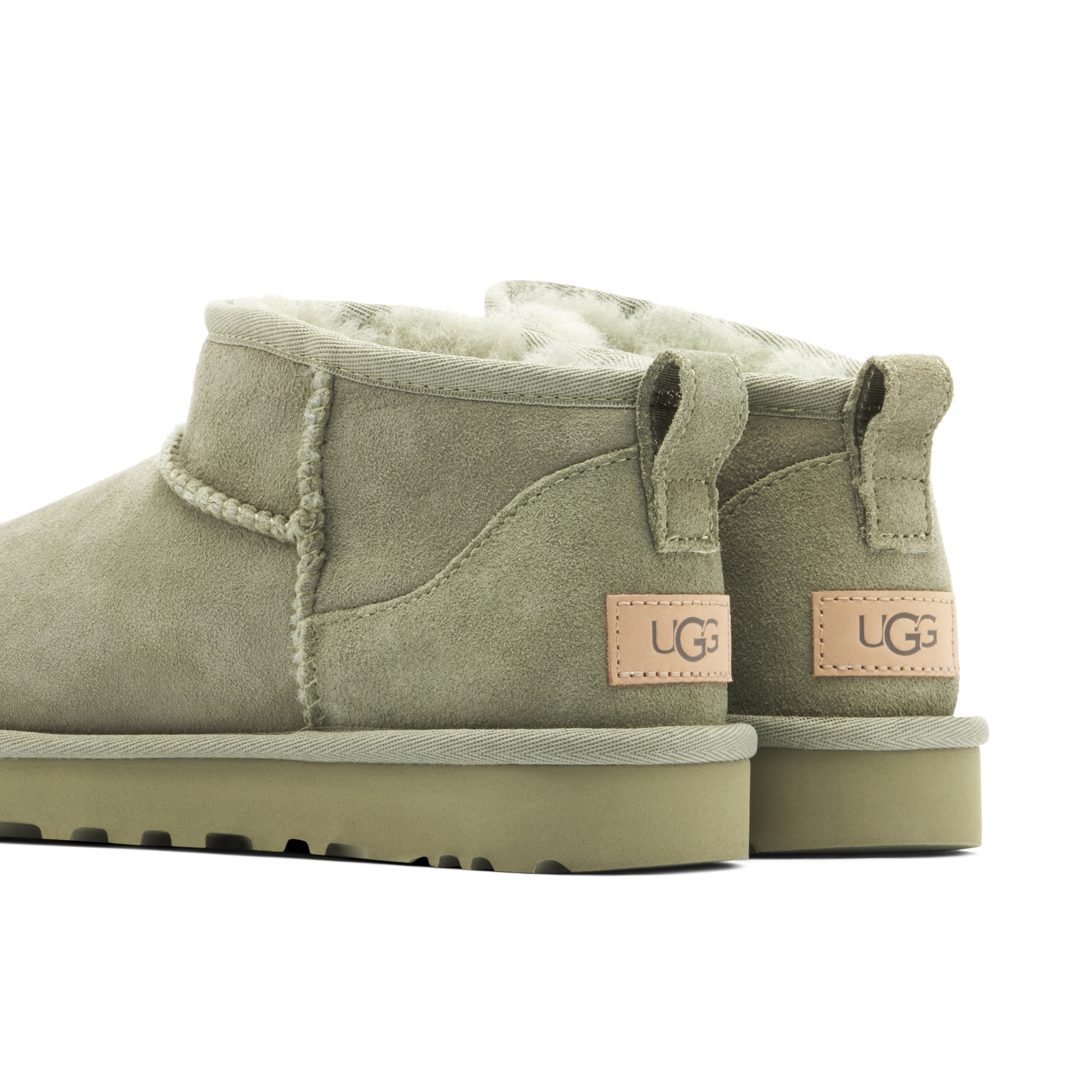 UGG Classic Ultra Mini Boot Shaded Clover Womens | 1116109-SDC | Laced